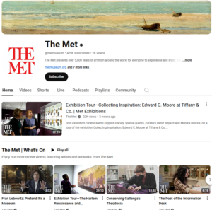 YouTube: Five Museums Documenting Their Collection Through Video ...